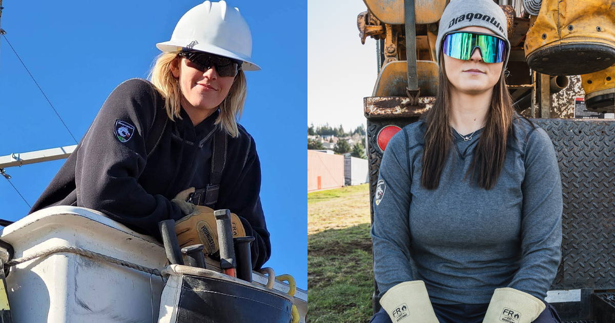 Celebrating Women in the Electrical Lineman Trade | True North Gear ...